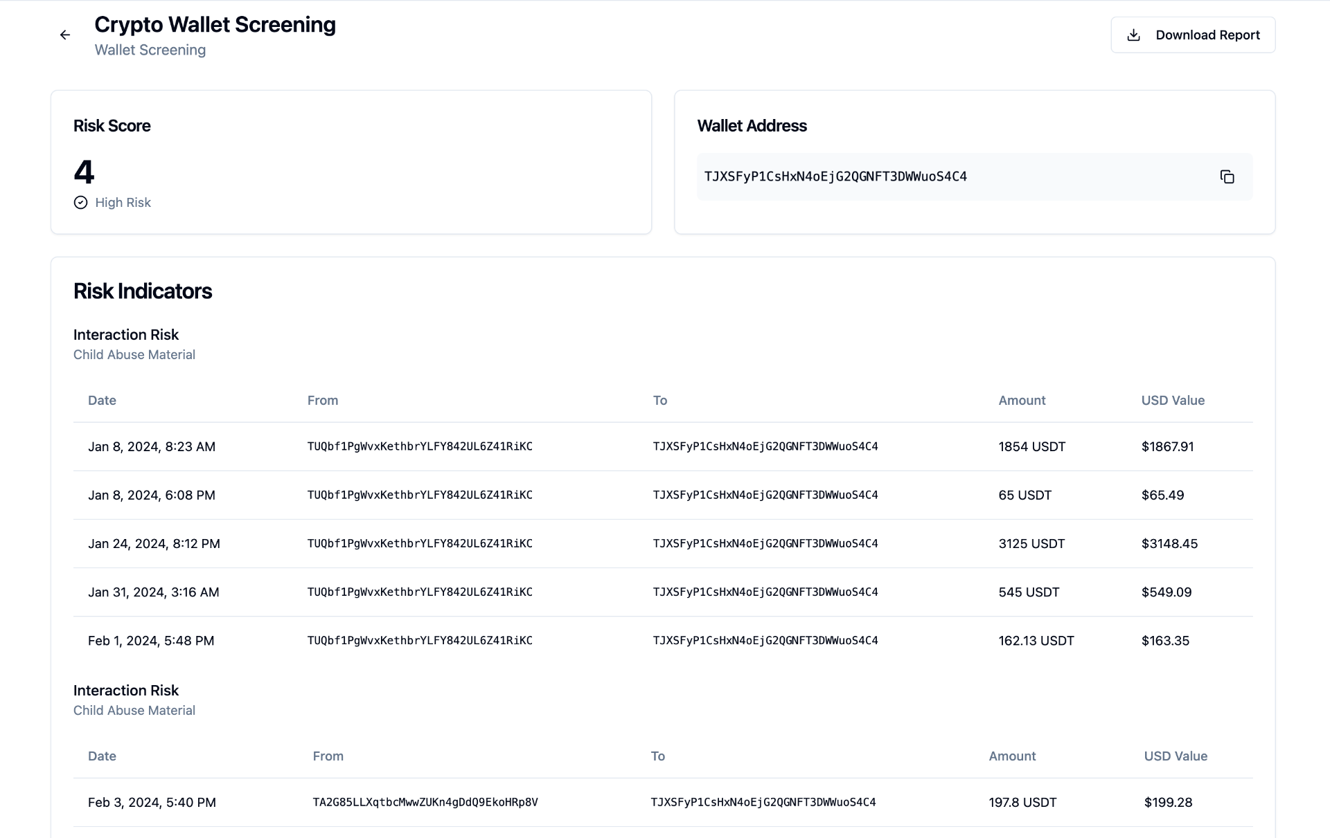 Eyeblock.io - Screen Crypto Wallets in Real Time!